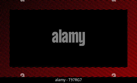 Abstract red border. Halftone frame. Design texture overlays Stock ...