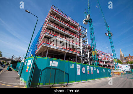 Development of the City Hub Campus on Canal Street in Nottingham City ...