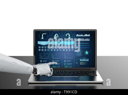 3D illustration of "INDUSTRIAL ROBOT PROGRAMMER" script with pointing Stock Photo: 164192395 - Alamy