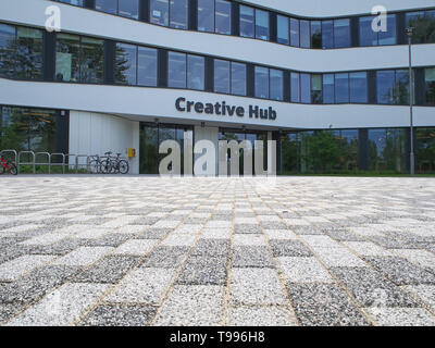 View of the New University of Northampton Waterside Campus, Northampton ...