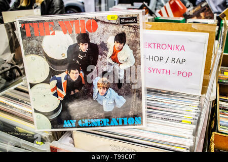 The cover of My Generation. 1965 album by The Who on Brunswick ...