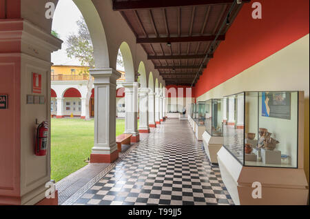 South America, Peru, Lima. National Museum of Archaeology ...