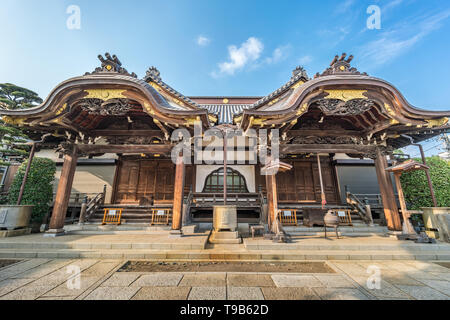 Honden Main Hall of Daienji Small nichiren buddhist sect temple ...