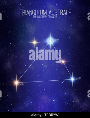 Camelopardalis the giraffe constellation on a starry space background ...