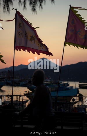 Cheung Chau Flags Stock Photo - Alamy
