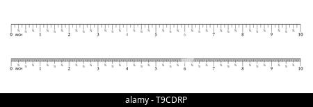 Ruler 8 inch.16 inch. 32 inch. Graduation of an inch. Measuring tool ...
