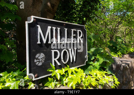 A weir on Miller Road in Dean Village, Edinburgh Stock Photo - Alamy