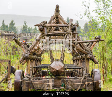 Duncarron Medieval Village, Carron Valley Forest, Lanarkshire, Scotland ...
