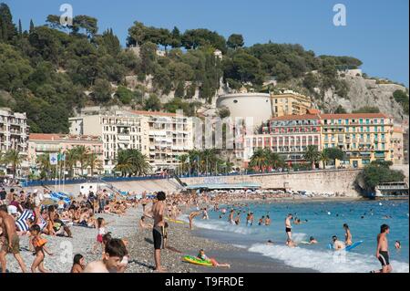 Nizza, Strand // Nice, Beach Stock Photo - Alamy