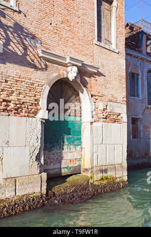 venice erosion at waterline of buildings Stock Photo - Alamy