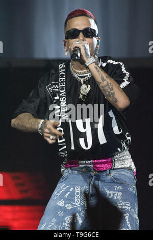 Sfera Ebbasta performs live on stage during Famoso Tour 2022 at Pala ...