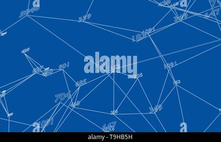 Abstract word cloud Outline. Vector Stock Vector Image & Art - Alamy