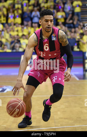 Oldenburg, Germany. 19th May, 2019. Basketball: Bundesliga, EWE Baskets ...