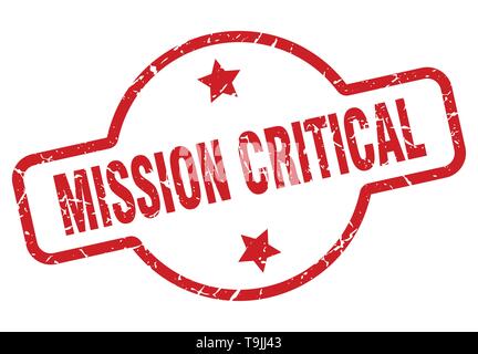 mission critical stamp isolated on white Stock Vector Image & Art - Alamy