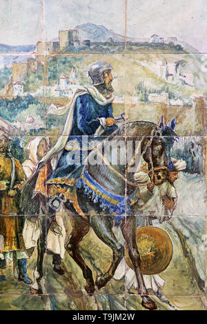 Iberian Peninsula Reconquista. Granada War. Surrender of Granada Stock ...