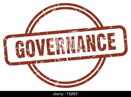 governance round stamp isolated on transparent background. governance ...