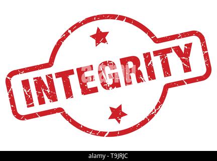 integrity stamp isolated on white Stock Vector Image & Art - Alamy