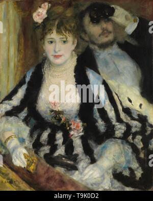 La Loge (The Theatre Box). Museum: Courtauld Institute of Art, London ...