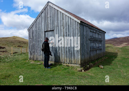 The route to Carn Liath (Beinn a'Ghlo), Perthshire, Scotland Stock ...