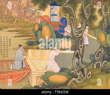 Qing Dynasty, Jiao Bingzhen, the story of the dynasty Stock Photo - Alamy