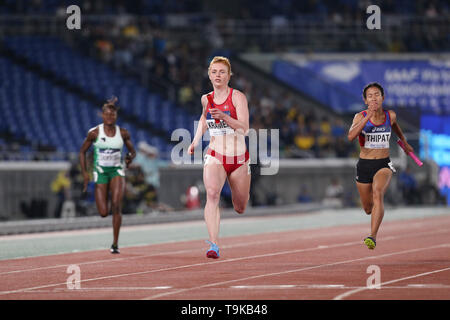 YOKOHAMA, JAPAN - MAY 10: Mathilde Kramer and Mette Graversgaard of ...