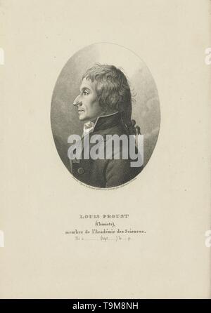 Joseph Louis Proust, 1754 – 1826. French chemist Stock Photo - Alamy