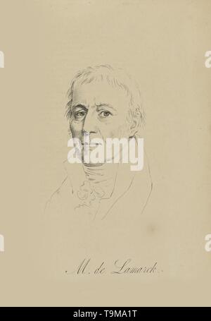 Jean Baptiste Lamarck. Portrait of Jean Baptiste Lamarck 1744-1829 ...