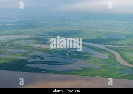 Aerial image of the ParanÃ¡ Delta (Spanish: Delta del ParanÃ¡) is the ...