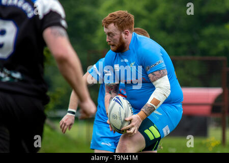 Cardiff Blue Dragons v All Golds at Rumney RFC in the RFL Southern ...