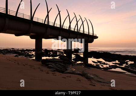 The Whale Bone Pier, Umhlanga Rocks, South Africa Stock Photo - Alamy