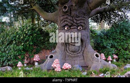 A new attraction with a talking tree that tells a fairy tale at The ...