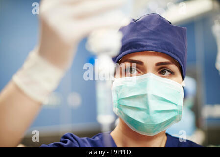 Female Anesthesiologist at Work Stock Photo - Alamy