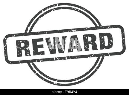 reward stamp. reward vintage gray label. Sign Stock Vector Image & Art ...