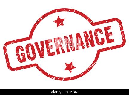 governance round stamp isolated on transparent background. governance ...
