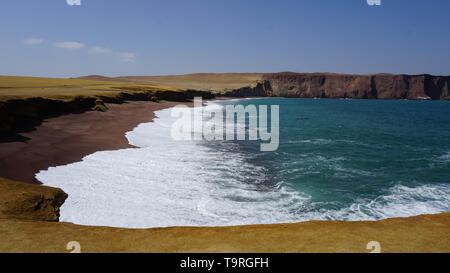 Paracas National reserve. Paracas peninsula Stock Photo - Alamy