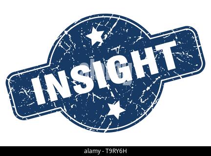 insight vintage round isolated stamp Stock Vector Image & Art - Alamy