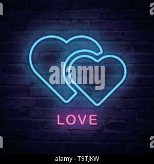 Love Game neon sign vector. Casino Slot Machines Logo in the neon style ...