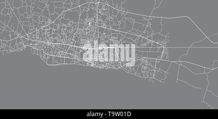 Urban vector city map of Rajshahi, Bangladesh Stock Vector Image & Art ...