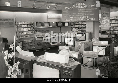 Tv Video 1980s Stock Photo - Alamy