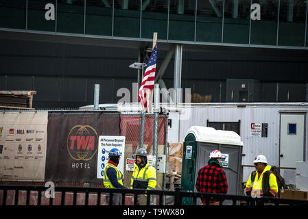 JFP Airport construction site Stock Photo - Alamy