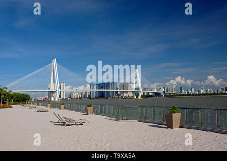 Haikou century bridge Stock Photo - Alamy