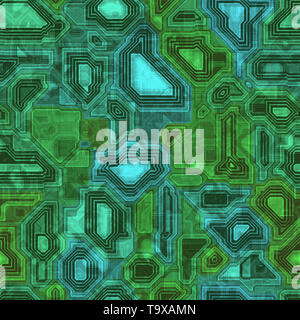 Printed Circuit Board Seamless Texture Tile Stock Photo - Alamy