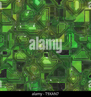 Printed Circuit Board Seamless Texture Tile Stock Photo - Alamy