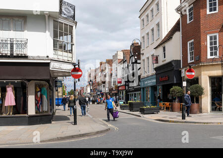 Salisbury shopping centre, Salisbury, Wiltshire, UK Stock Photo - Alamy