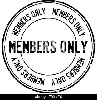 Grunge black exclusive word round rubber seal stamp on white background ...