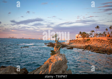 Mermaid Statue Mazatlan Mexico Stock Photo - Alamy