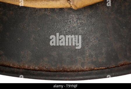 A steel helmet M 40 for members of "Freikorps Sauerland" maker Quist ...