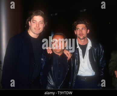 Actors Brendan Fraser and Joe Pesci in the movie With Onors, 1994 Stock ...