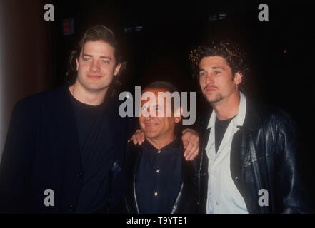 Actors Brendan Fraser and Joe Pesci in the movie With Onors, 1994 Stock ...