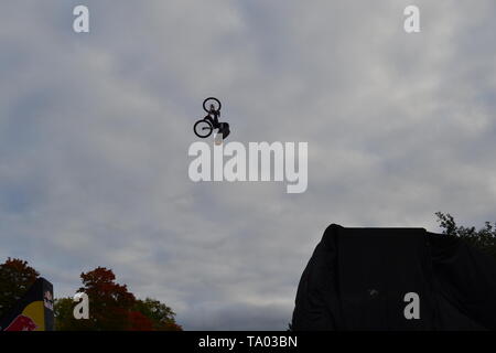 Red Bull BMX event in Uppsala, Sweden Stock Photo - Alamy